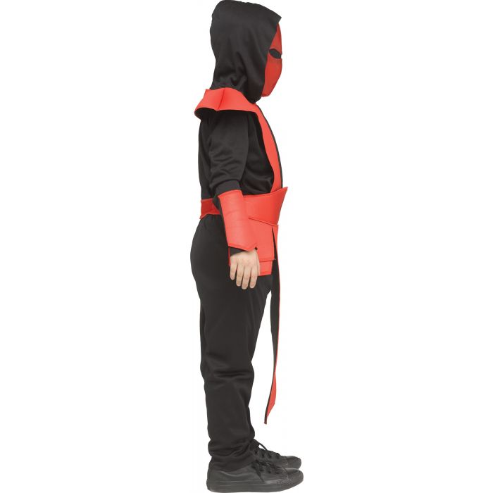 KIDS RED NINJA GUARD – Wicked Halloween