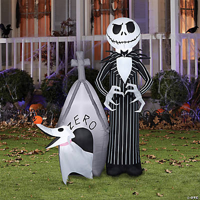 AIRBLOWN- JACK AND ZERO NIGHTMARE BEFORE CHRISTMAS – Wicked Halloween