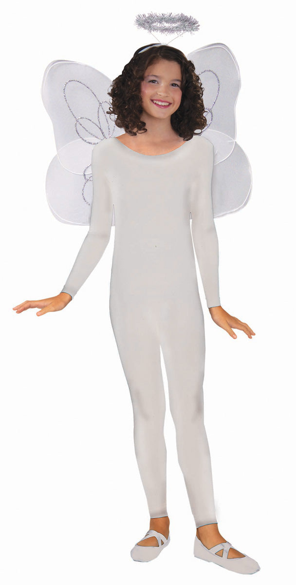 KIDS WHITE FULL BODY UNITARD – Wicked Halloween
